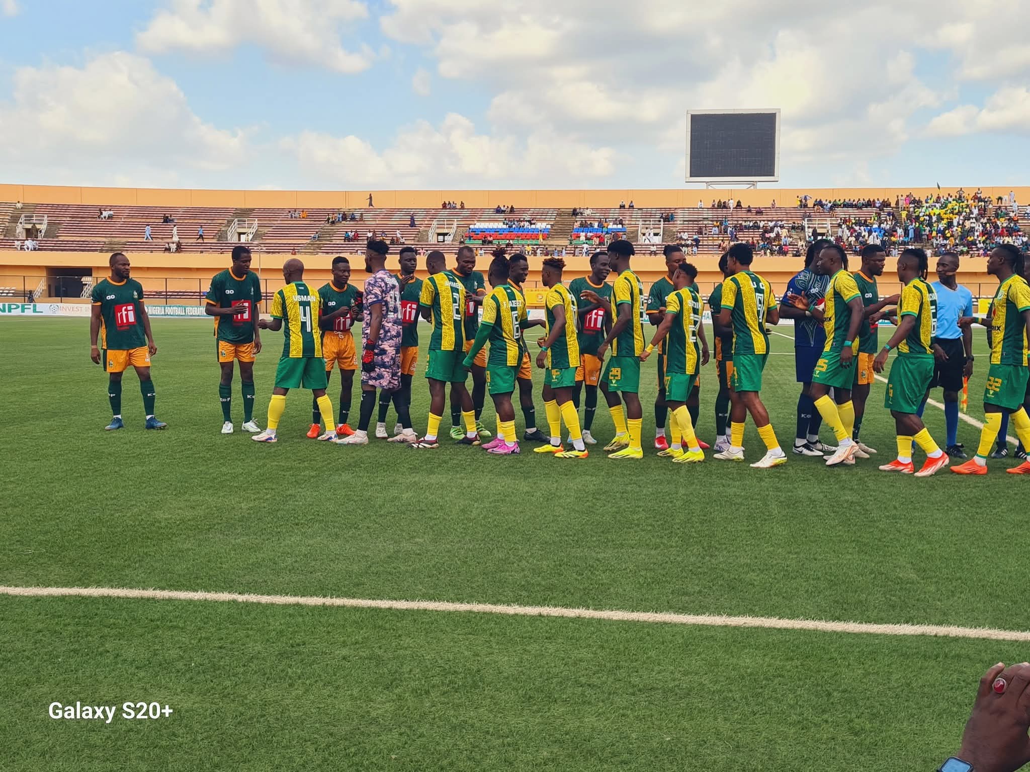 Katsina United Ta Doke Kano Pillars Da 1-0 A Muhammadu Dikko Stadium ...